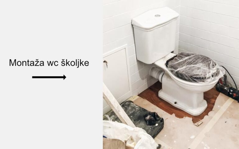 Montaža, Postavljanje, Ugradnja WC Školjke - Vodoinstalater Osijek